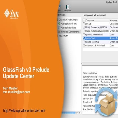 GlassFish v3 Update Center | PPT
