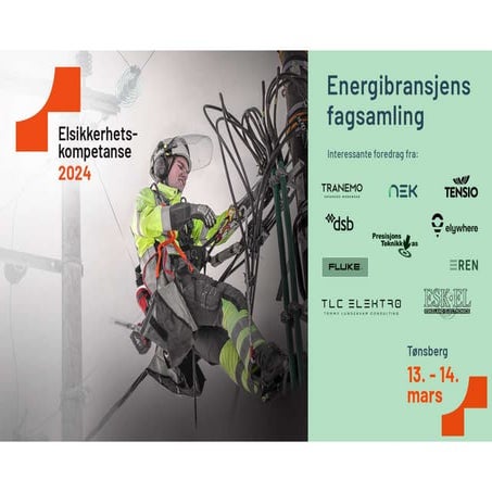 Elkomp 2024 - AUS Arbeid under spenning - Lavspenning - Tommy Lundekvam ...