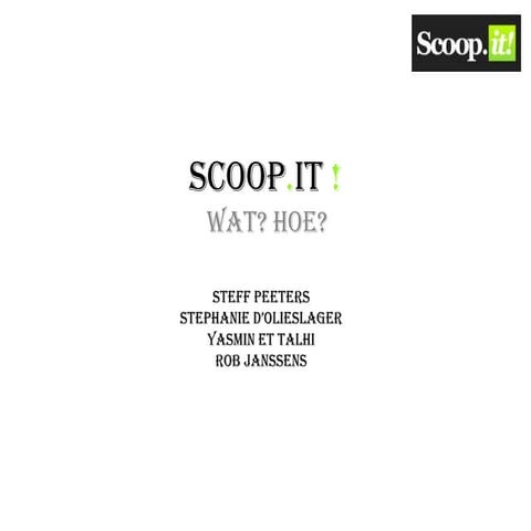 Presentation Scoop.it! | PPTX