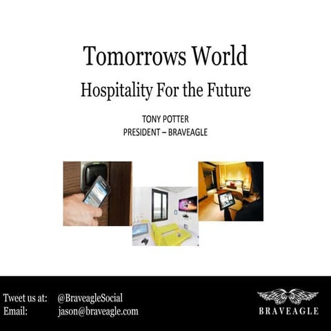Tomorrows world the future of hospitality | PPTX