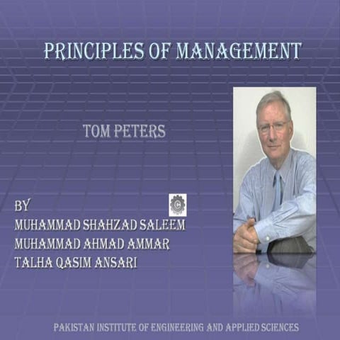 Tom peters management | PPTX