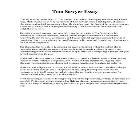 Tom Sawyer Essay.pdf