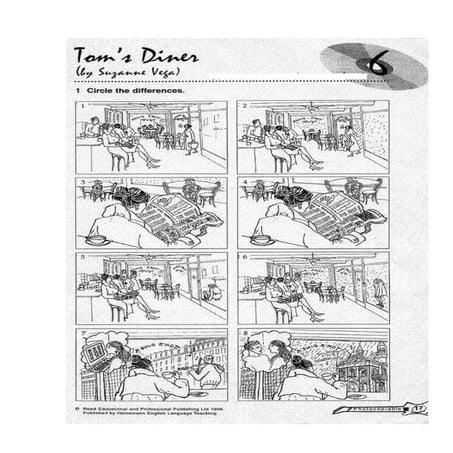 Tom's diner activities | DOCX
