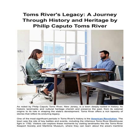 Toms River's Legacy_ A Journey Through History and Heritage by Philip ...