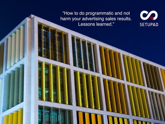 How raising brand awareness with YAN campaigns brought 30% more conversions at the same CPA | PPT