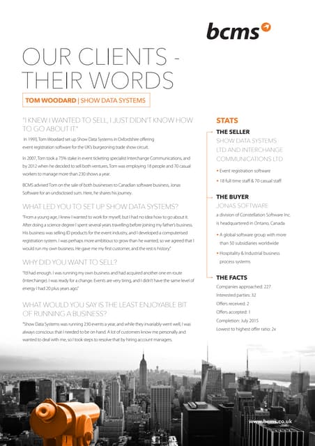 Why choose BCMS? | PDF