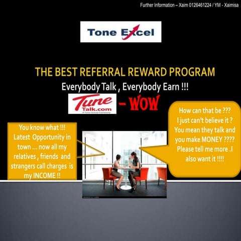 Tone excel Tune Talk | PPSX