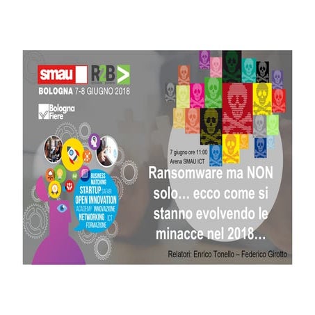 Ransomware ma NON solo… ecco come si stanno evolvendo le minacce nel ...