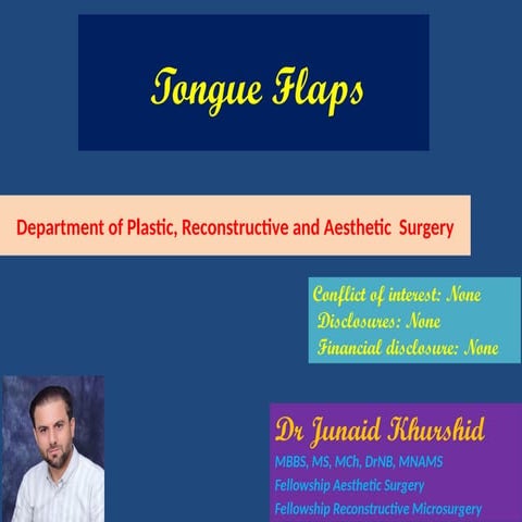 Tongue Flaps: Anatomy, design and indications .pptx