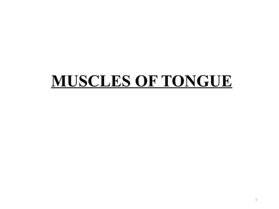 Histology of tongue by Dr. Shubham Gupta | PPT