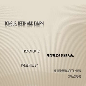 tongue teeth lymph.pptx