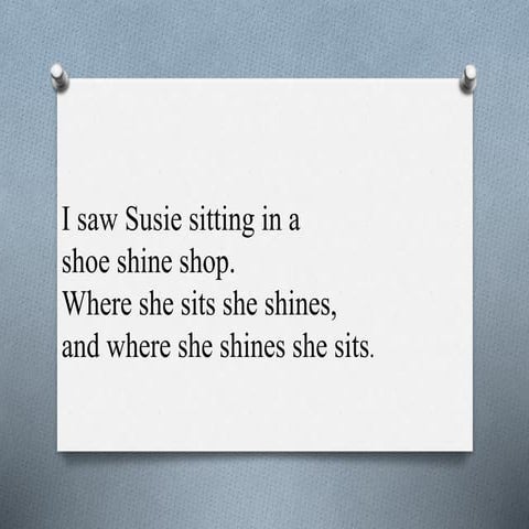 Tongue twisters | PPT