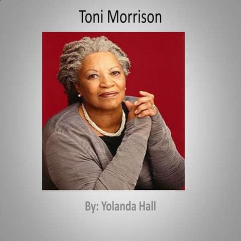 Toni Morrison | PPTX