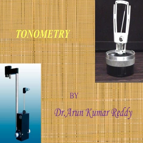 Applanation tonometer | PPTX