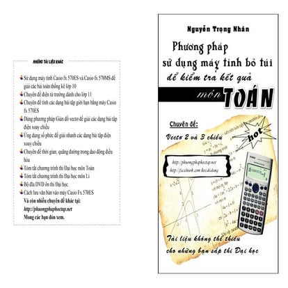 Cách giải Toán vector với máy tính bỏ túi | PDF