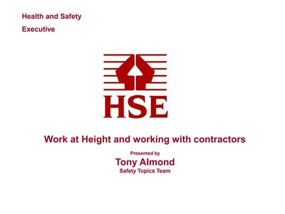 Work At Height Regulations | PPT