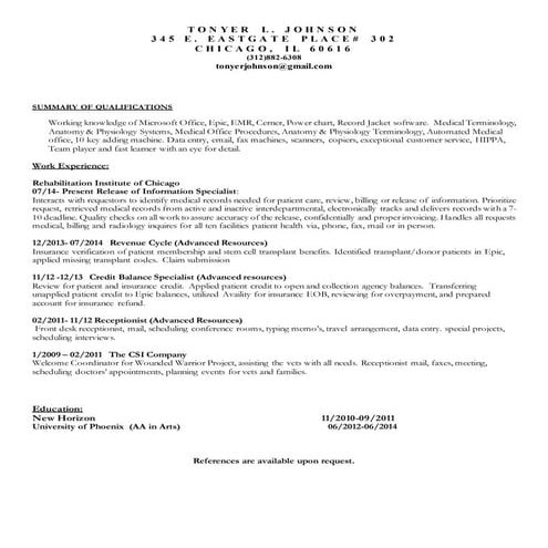 Robin Dloniak Resume | DOCX