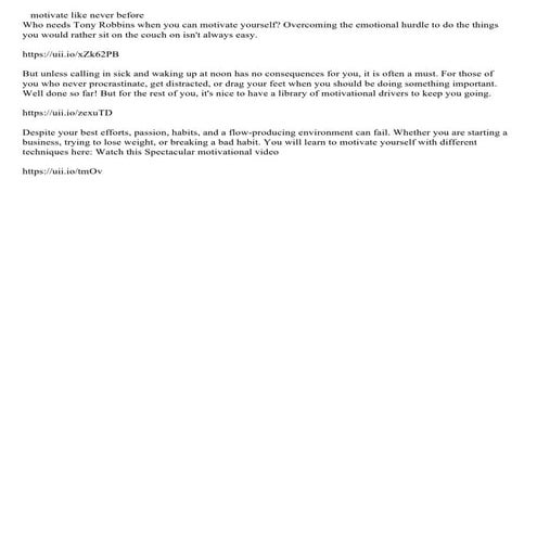 Tony robbins 3 | PDF