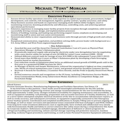 Tony's resume | PDF