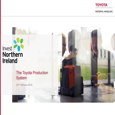Invest NI Lean Conference 2016 | Tony Wallis, Toyota Material Handling ...