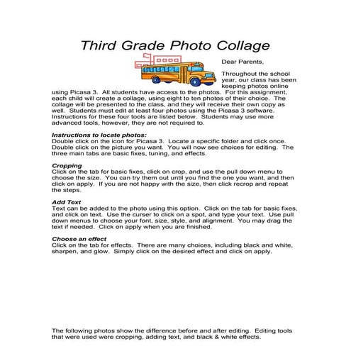 Tool 4 | DOC | Photo Editing Software | Computer Software and Applications