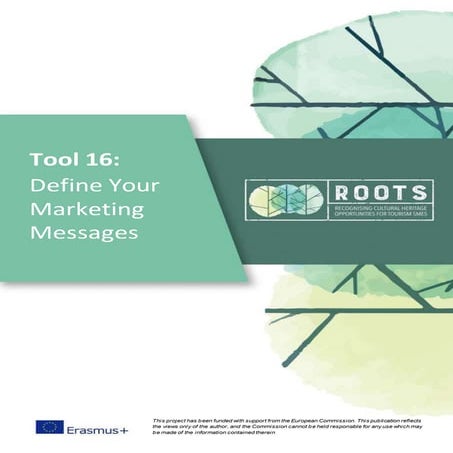 Tool 16 define your marketing messages | PDF
