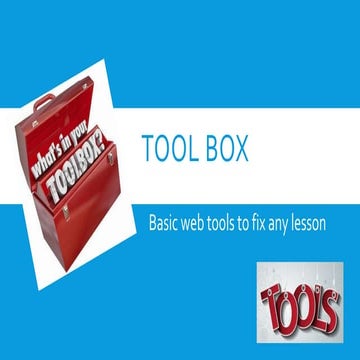 Tool box | PPT