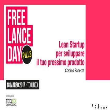 Freelance Day Pills - Lean Startup per sviluppare il tuo prossimo ...
