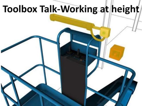 TOOLBOX TALK | lifting & rigging operations | PDF
