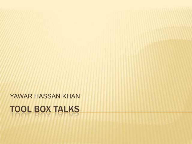 TOOL BOX MEETING PowerPoint Presentation.pptx