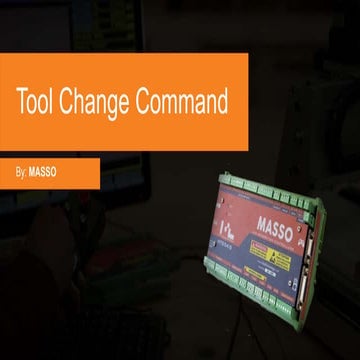 Tool Change Command | PPT