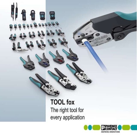 TOOL fox hand tools from Phoenix Contact | PPTX