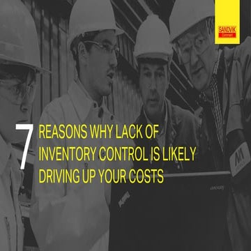 7 reasons why lack of inventory control is likely driving up your costs ...