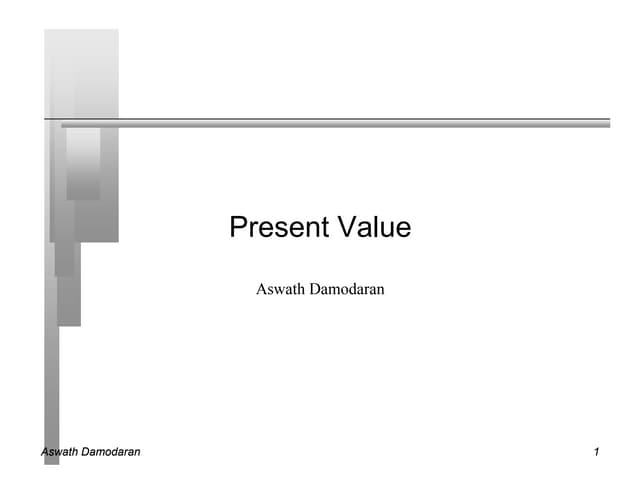 Present Value and Future Value Tables | PDF