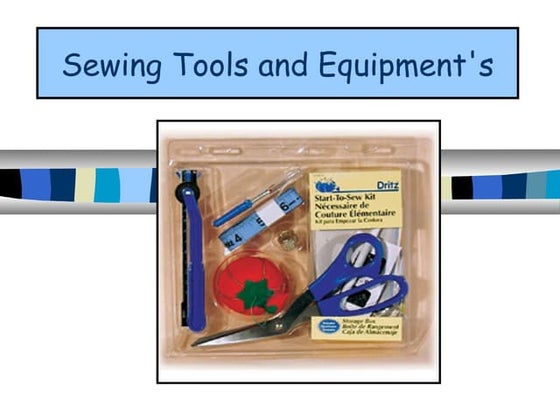 Grade 6 PPT_Q2_W4_tools and materials in sewing.pptx | Needlework ...