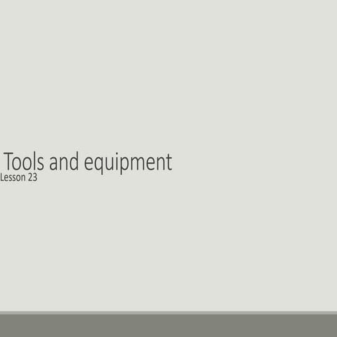 Tools and equipment Class IX PPT.pptx