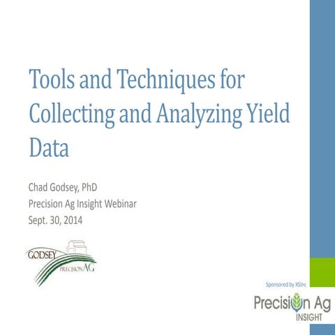 Precision Ag Insight Webcast: Turn Your Yield Data into a Decision-Making Tool | PPTX ...