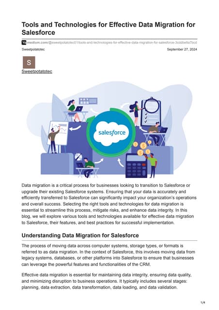 Salesforce Migration Process | PPTX