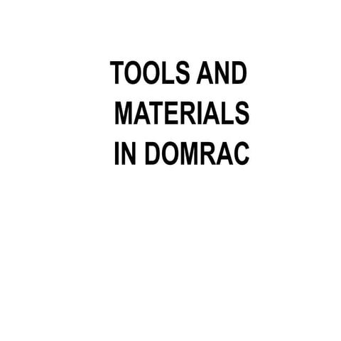 TOOLS DOMRAC-WPS Office.ppt