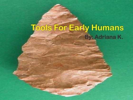Tools used by early people | PDF