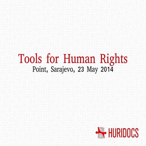 HURIDOCS | PDF