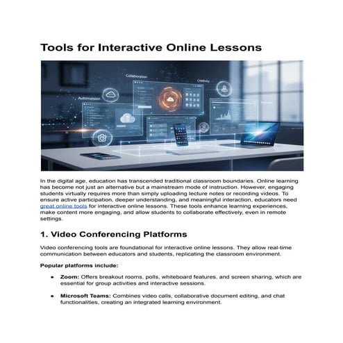 Tools for Interactive Online Lessons.pdf