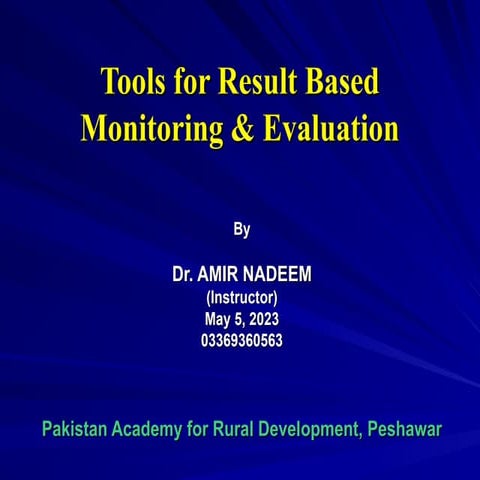 Tools for Result Based Monitoring & E 1.ppt