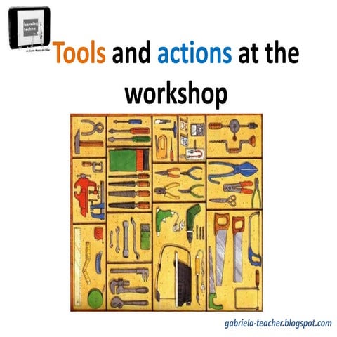 Tools in the workshop | PPTX