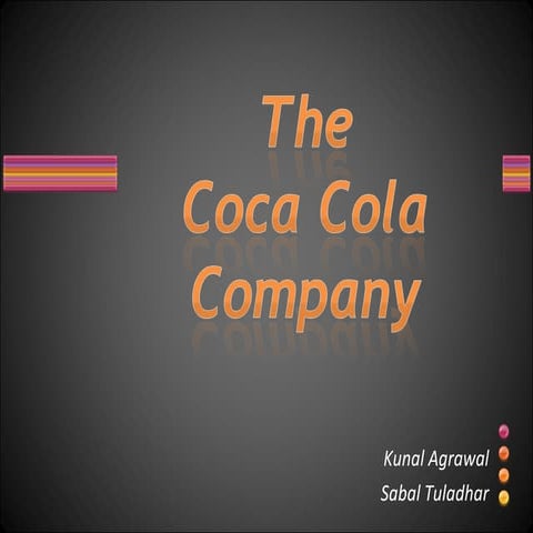 Tools Of Planning Coca Cola | PPT