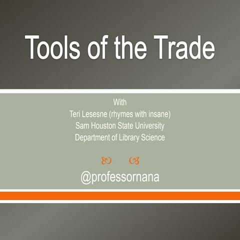 Tools of the trade abilene | PPT