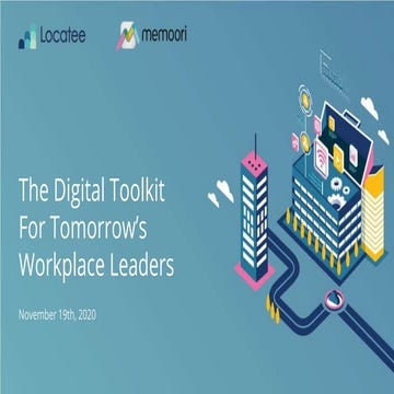 The Workplace Leader’s Handbook of the Digital Tools of Tomorrow | PPTX