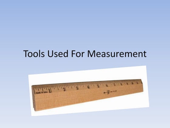 Measuring instruments ppt | PPTX