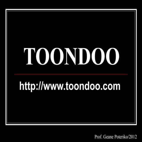 Tutorial do Toondoo | PDF