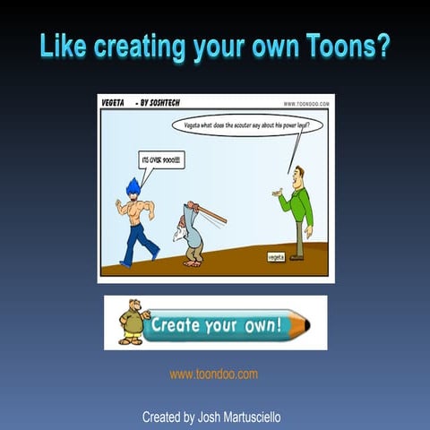 Toondoo Tutorial - Josh | PPT
